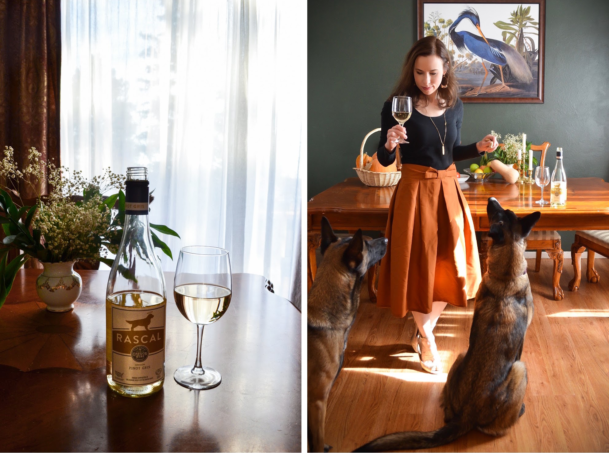 Rascal 2019 Pinot Gris and a Rotisserie-Style Roast Chicken – Cerise Chérie